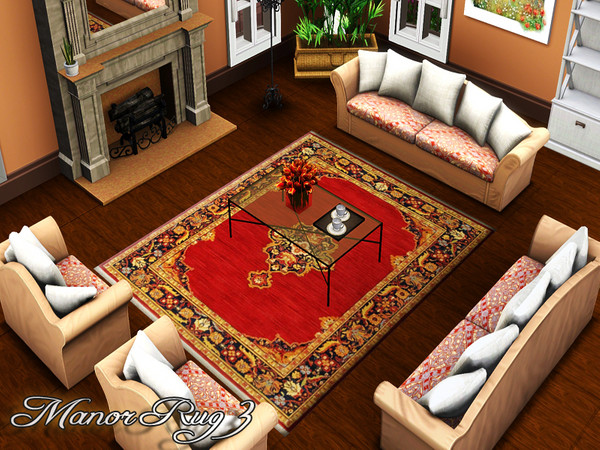 The Sims Resource | Manor Rug III