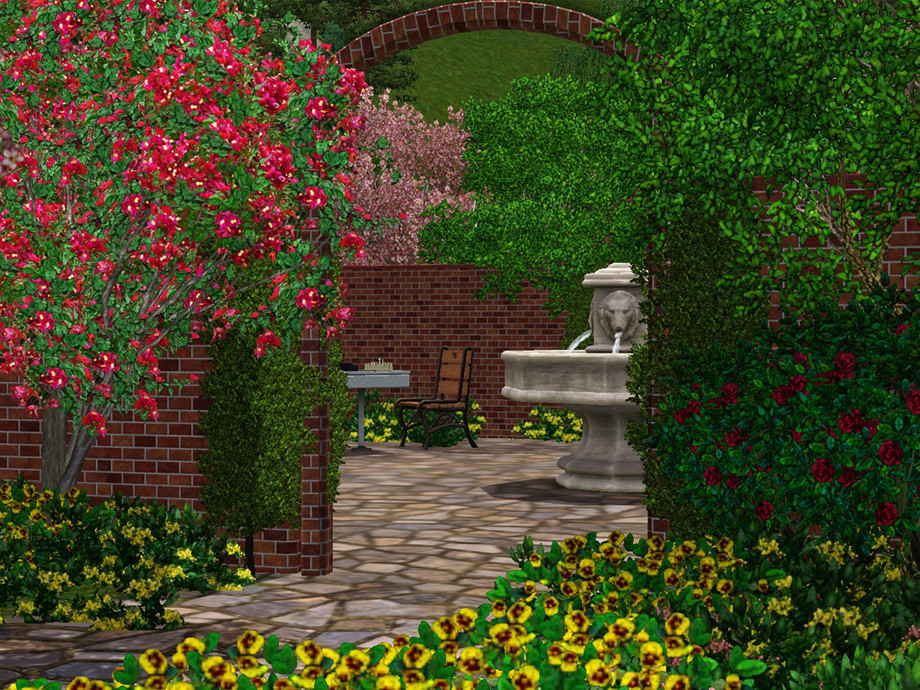 The Sims Resource | Rose Bush Cottage