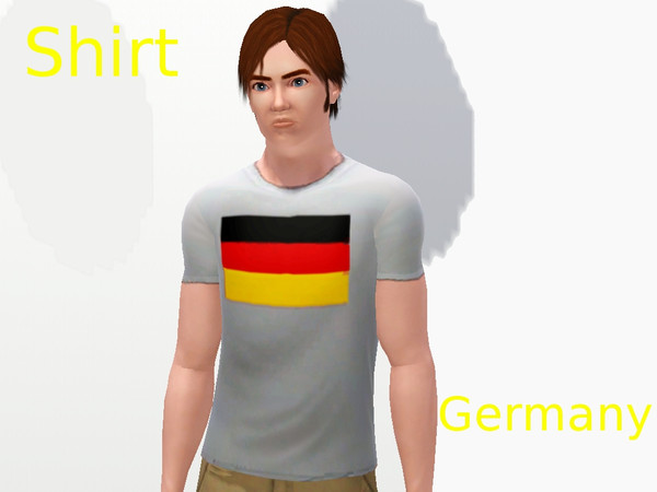 The Sims Resource - Pg Shirt Germany Male