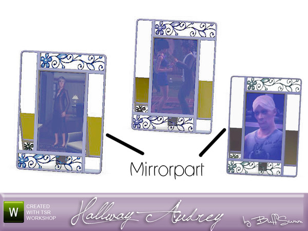 The Sims Resource | Hallway Audrey Pictureframe 02