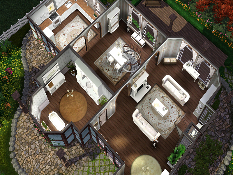 Pralinesims' Autumn Breeze Cottage