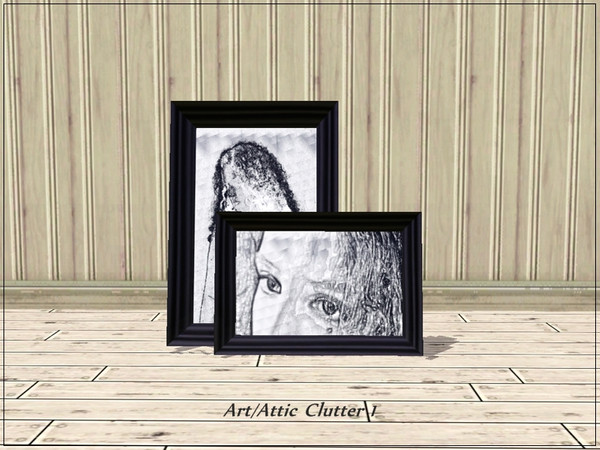 The Sims Resource | Art/Attic Clutter