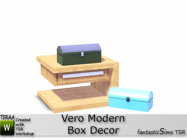 The Sims Resource | Vero Modern BR Box Decor
