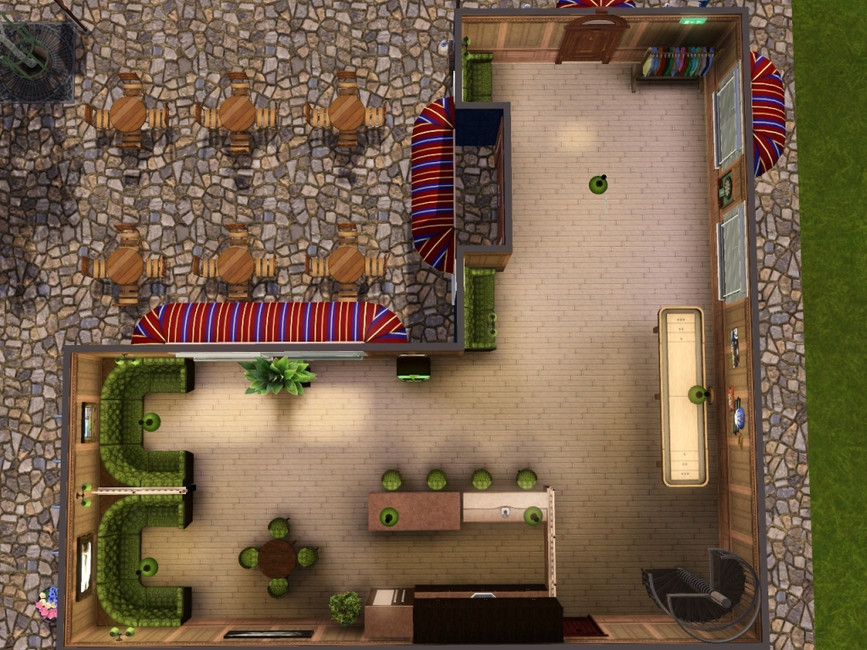 The Sims Resource - Bistro Living