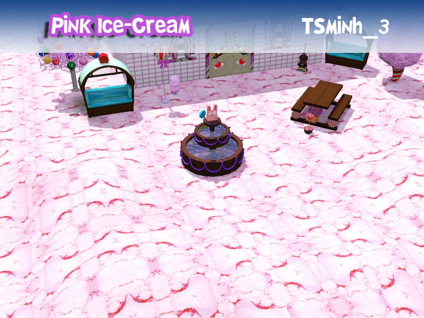 TsminhSims' Pink Ice-Cream
