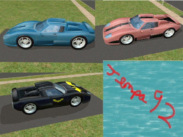 The Sims Resource | Sportscars - 2