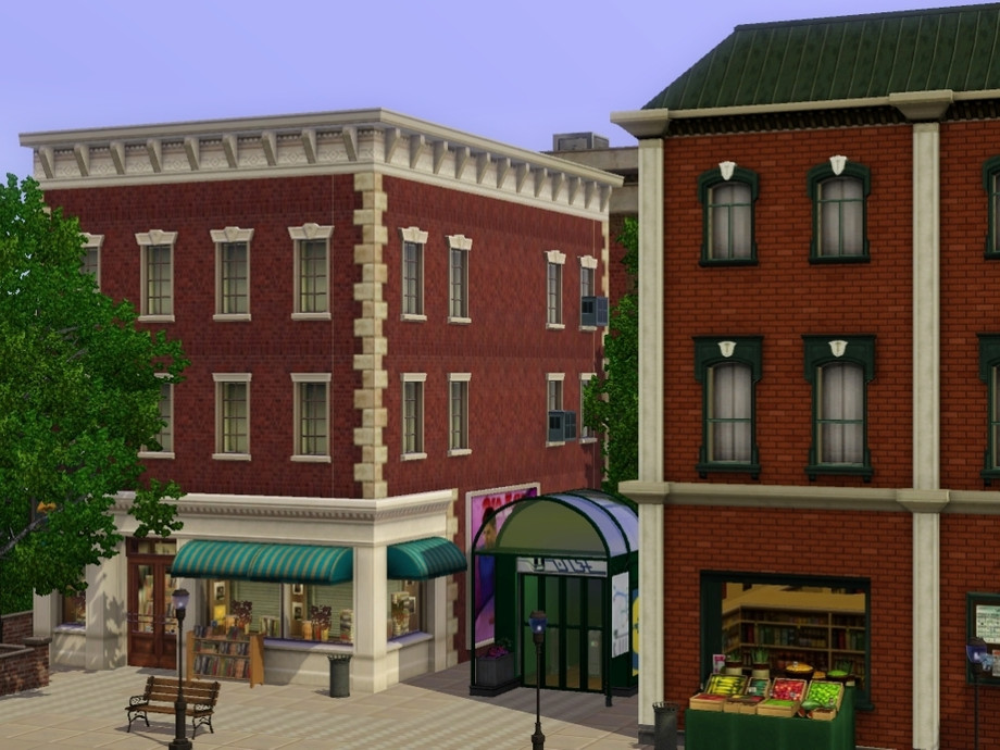 The Sims Resource - Old Town Plaza