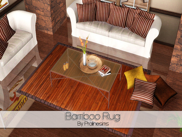 The Sims Resource | Bamboo Rug