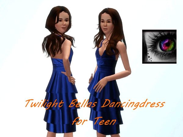 The Sims Resource | Twilight Bellas Dancing Dress Teen by Taurona