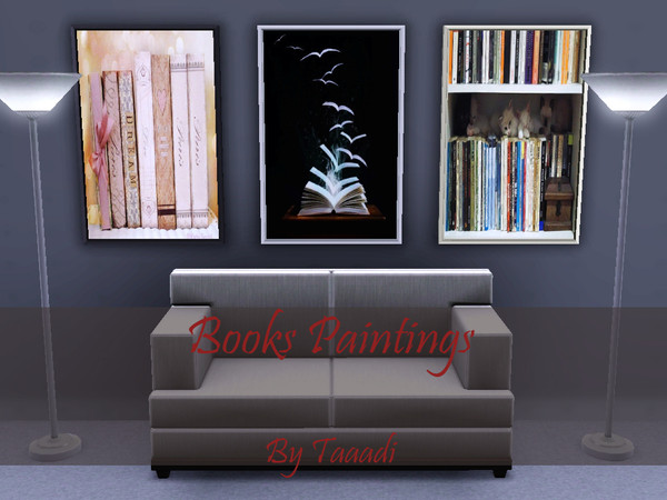 The Sims Resource - BooksPaintings