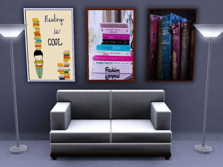 The Sims Resource - BooksPaintings