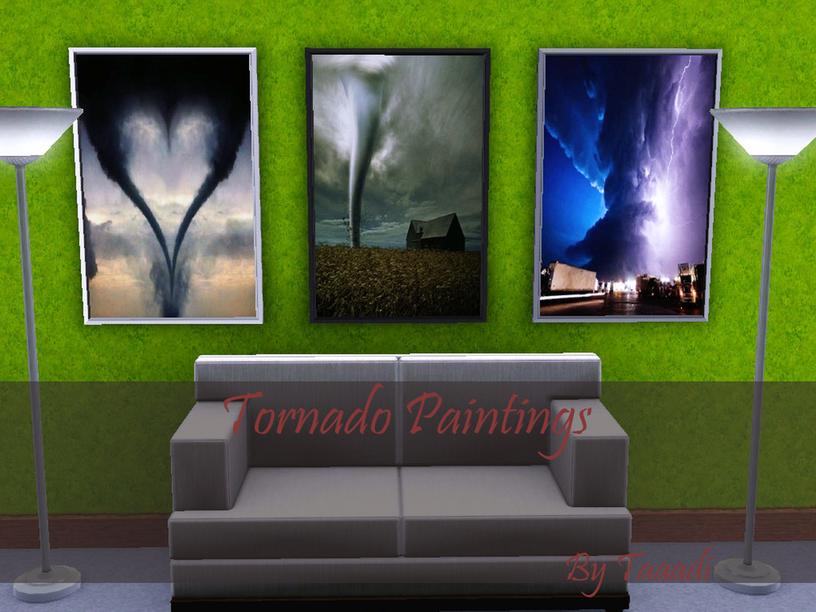 The Sims Resource | Tornado Paintings