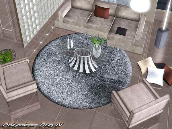 The Sims Resource | Polyester Rug IV