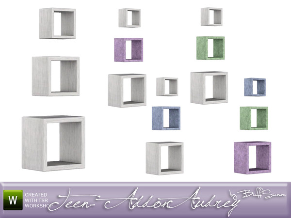 The Sims Resource - Audrey Kids Shelf 2