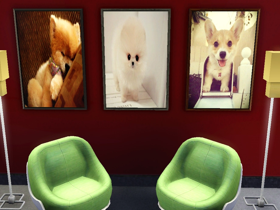 The Sims Resource | Dogs Paintings