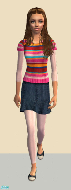 The Sims Resource - Teen Style Stuff Clothing - 0utfit 06