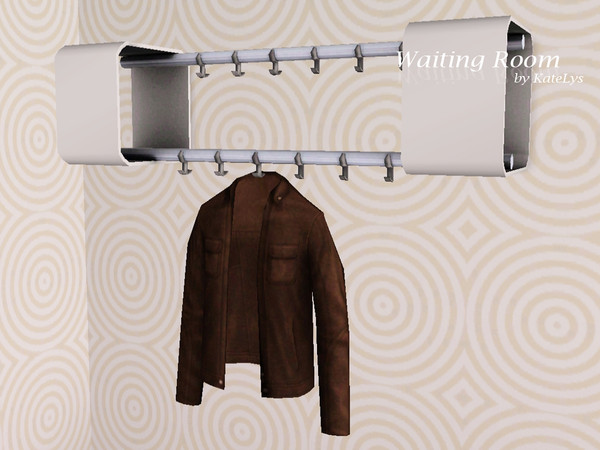 The Sims Resource | Waiting Room Coat Hanger