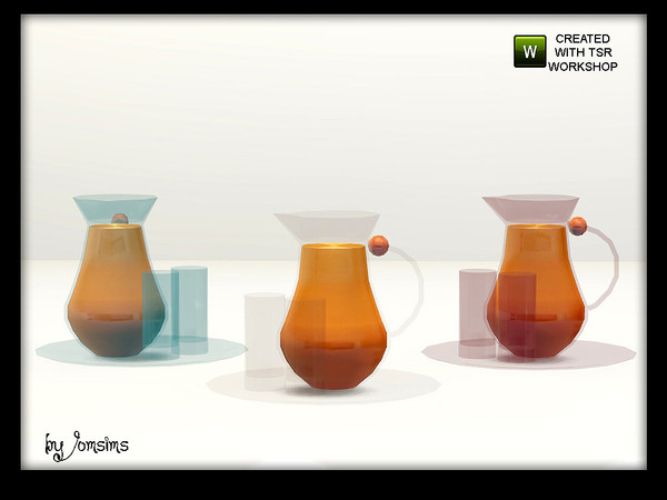 The Sims Resource | orange juice pitcher decoration