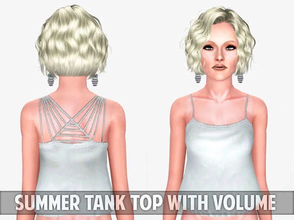 The Sims Resource | Summer Tank Top with volume