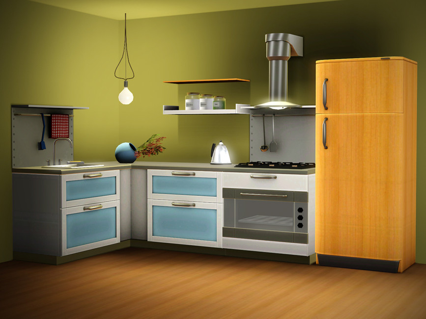 The Sims Resource - Mono Kitchen