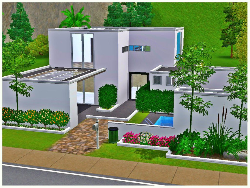 The Sims Resource - Small Modern house