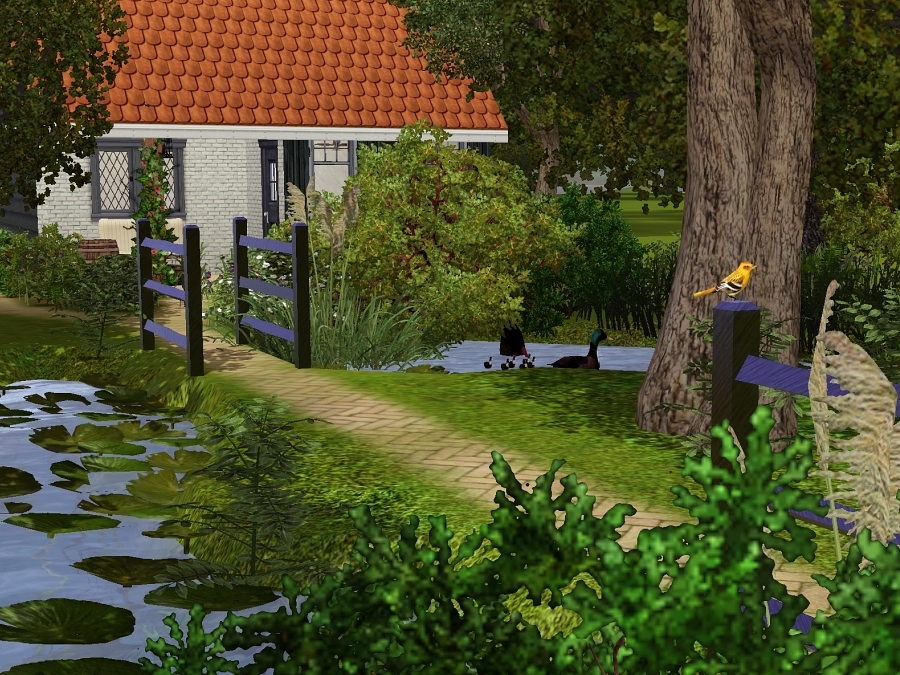 The Sims Resource | Small Dutch Farm with Wild Garden