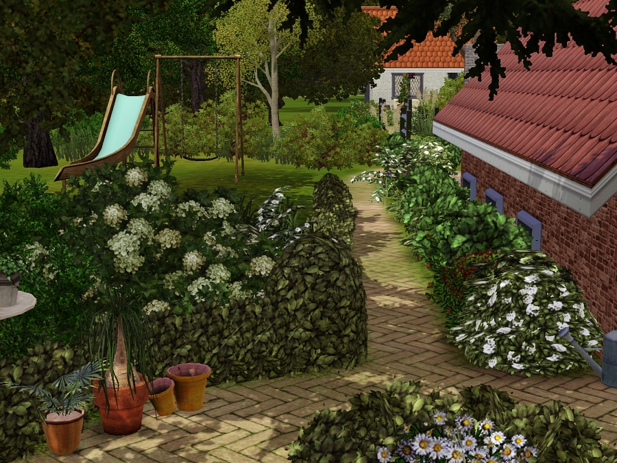 The Sims Resource | Small Dutch Farm with Wild Garden