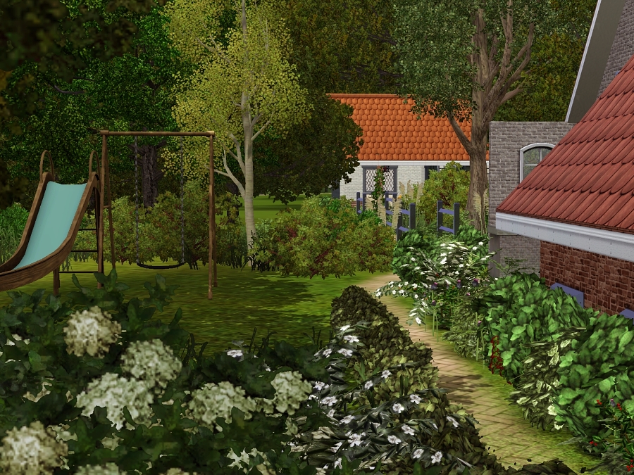 The Sims Resource | Small Dutch Farm with Wild Garden