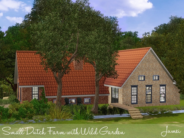 The Sims Resource | Small Dutch Farm with Wild Garden