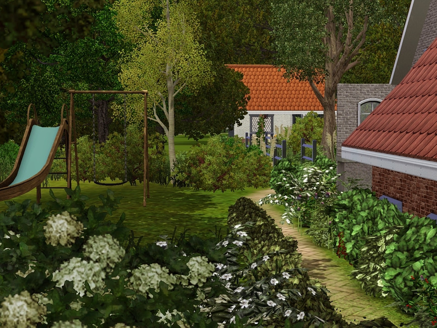 The Sims Resource - Small Dutch Farm with Wild Garden