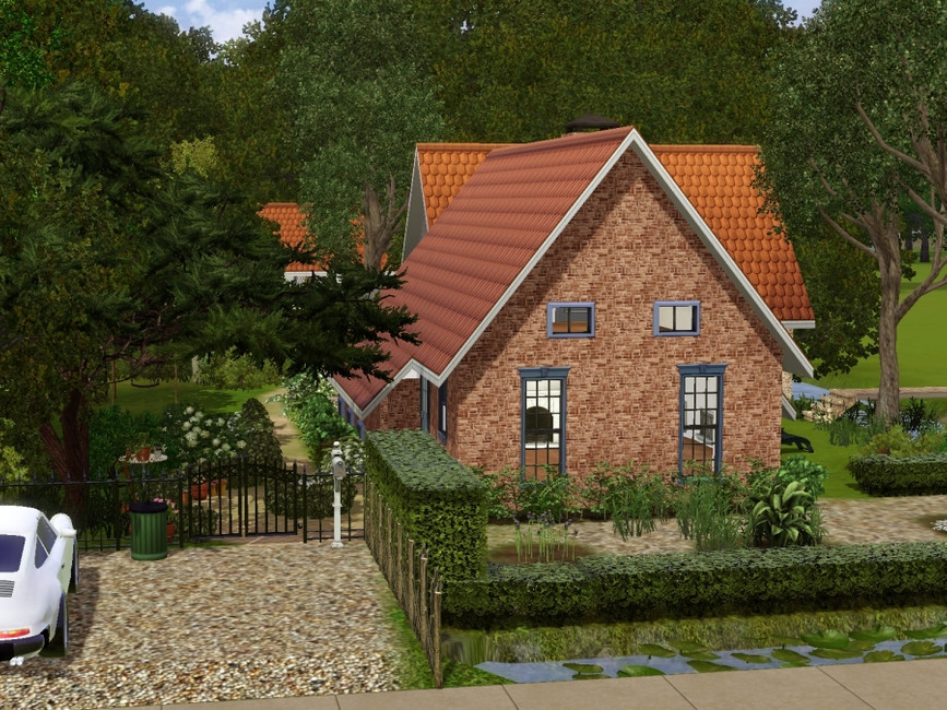 The Sims Resource - Small Dutch Farm with Wild Garden