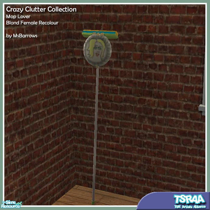 The Sims Resource - Mop Lover - Blond Female