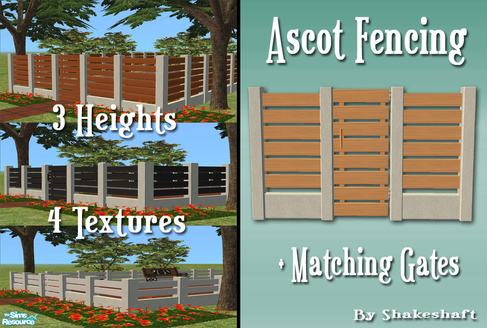 The Sims Resource - Ascot Fencing