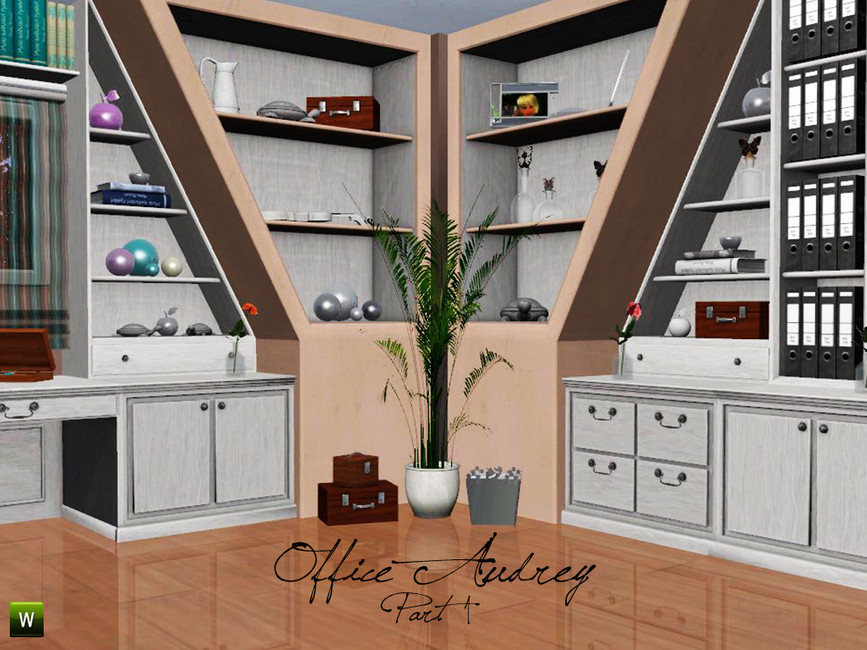 The Sims Resource - Office Audrey Part 1