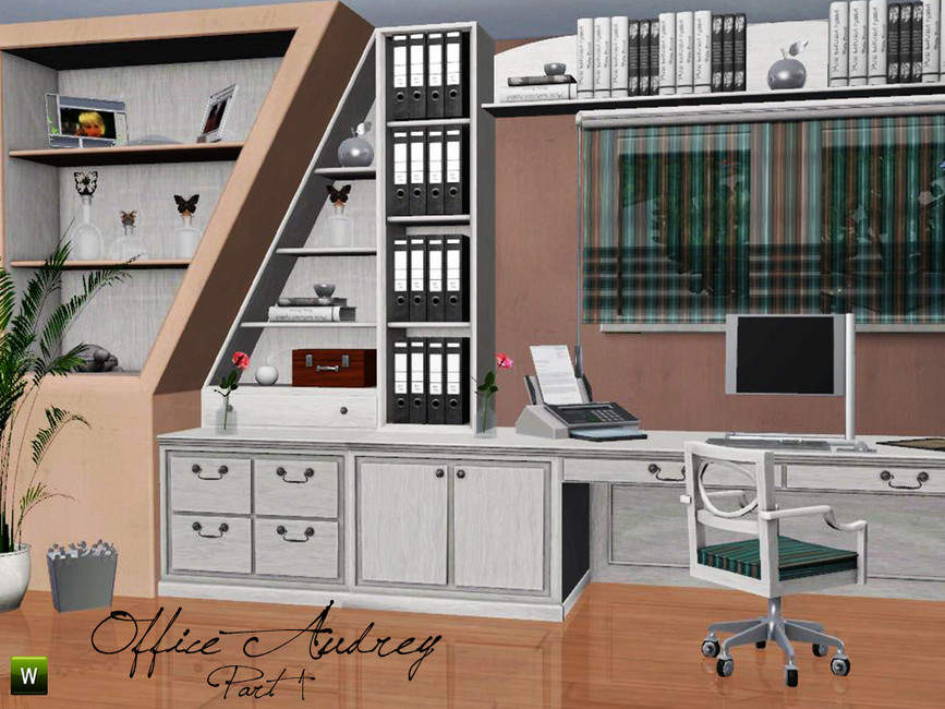 The Sims Resource - Office Audrey Part 1