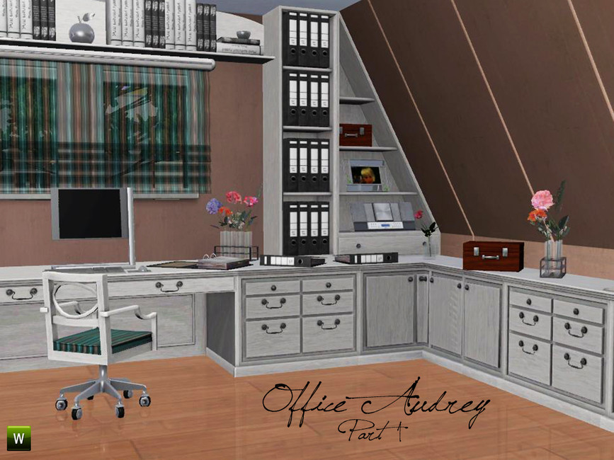 The Sims Resource - Office Audrey Part 1