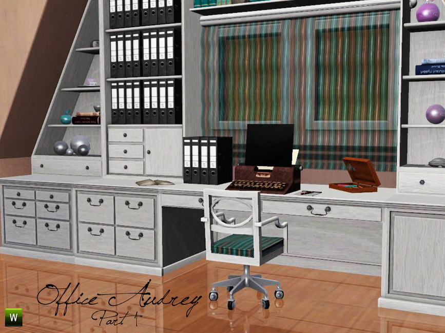 The Sims Resource - Office Audrey Part 1