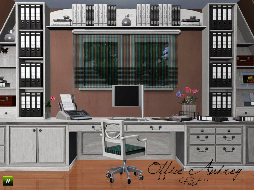 The Sims Resource - Office Audrey Part 1