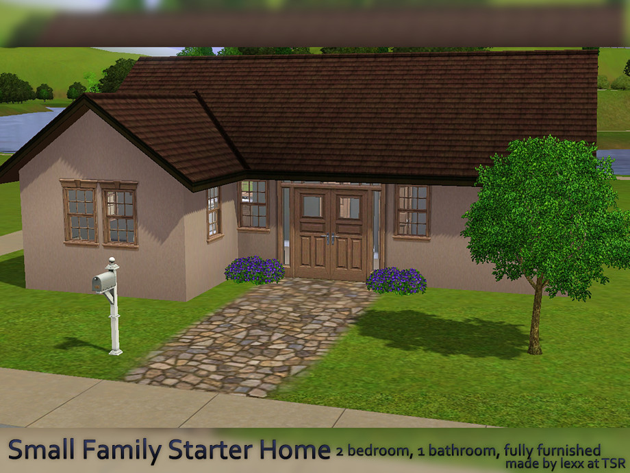 The Sims Resource | Small Family Starter Home - BASE GAME - NO CC