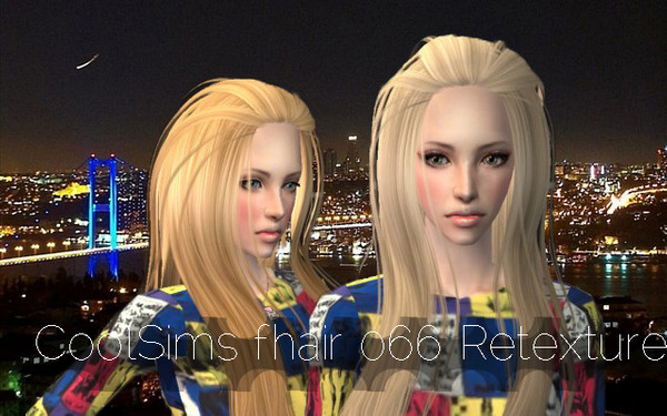 The Sims Resource | CoolSims fhair 066 Retxture Platinum