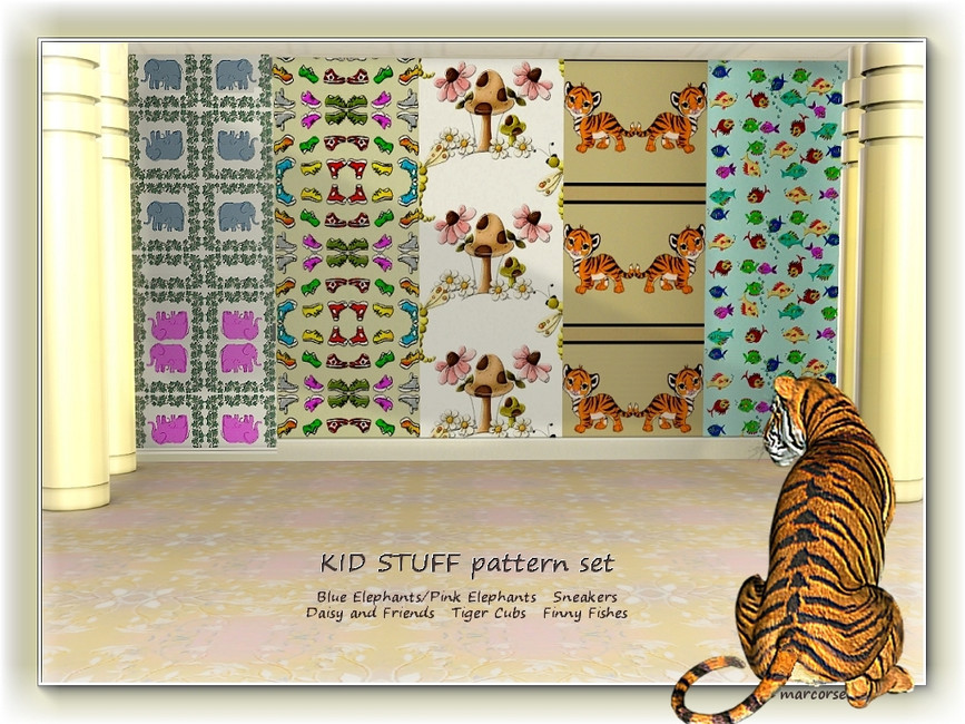 The Sims Resource - Kid Stuff pattern set