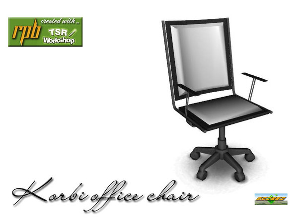 The Sims Resource - S3C Korbi office chair