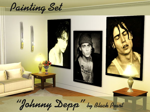 The Sims Resource | Wall art Johnny Depp