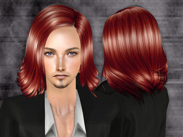 The Sims Resource | Brand Hairstyle - Red