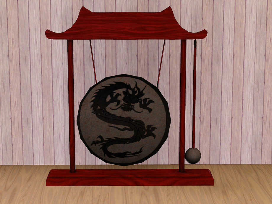 The Sims Resource | Asian Inspired Living Gong Stereo