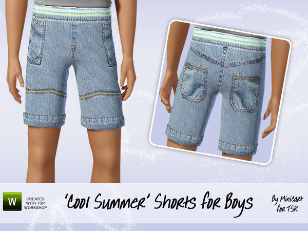 The Sims Resource | Cool Summer Shorts