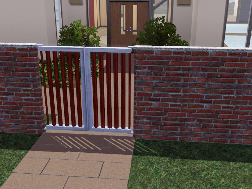 The Sims Resource - Posh security double Gate