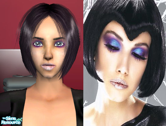 The Sims Resource - Sephora Holiday 2007 - Sorceress - Eyeshadow - Blue ...