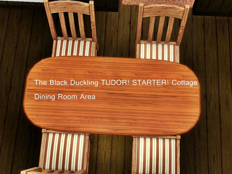 Katy's The Black Duckling TUDOR! STARTER! Cottage