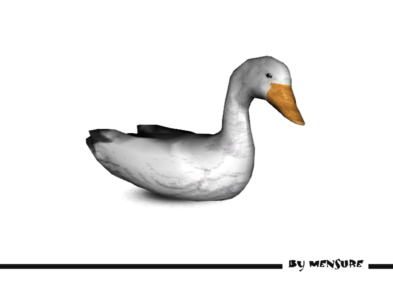 The Sims Resource | Cottage Garden_Goose Sculpture